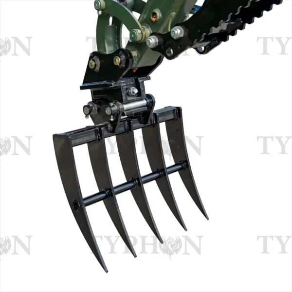 Mini Excavator Rake Compact Attachment General for 2-3 ton Small Digger ...